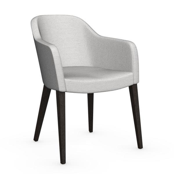 Wenge beech stained base with denver fabric sand - Core Furniture Online