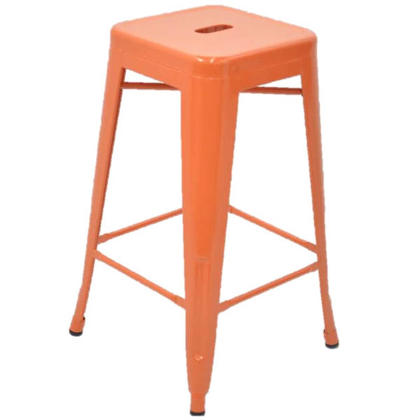orange-kitchen-stool - Core Furniture Online