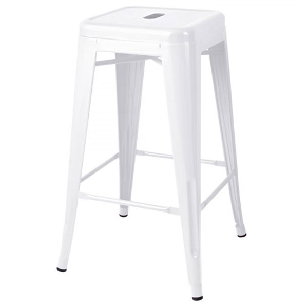 white-kitchen-stool - Core Furniture Online
