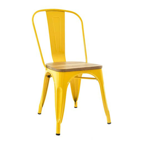 tolix-cafe-chair-wood-seat-replica-yellow-core-furniture - Core ...