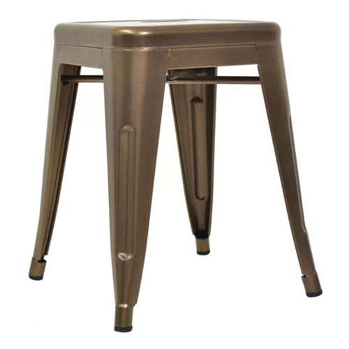 tolix-stool-low-replica-bronze-core-furniture - Core Furniture Online