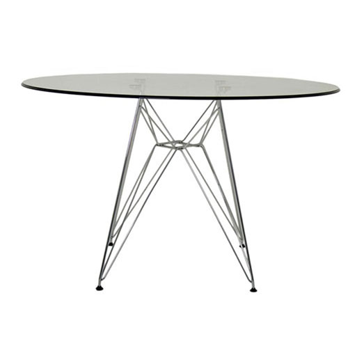 wire-base-bevelled-glass-dining-table-core-furniture - Core Furniture ...
