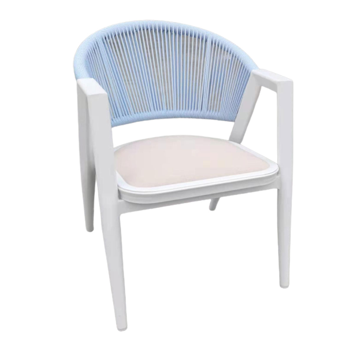CH1BQ-067-blue-rattan-chair - Core Furniture Online
