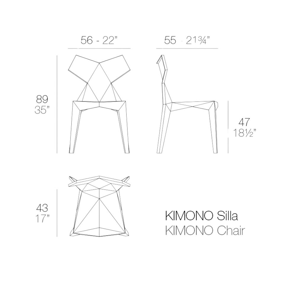 KIMONO CHAIR By Vondom | Core Furniture Online