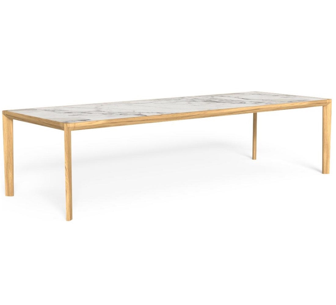 CLEOSOFT//WOOD DINING TABLE RECTANGLE by Talenti | Core Furniture Online