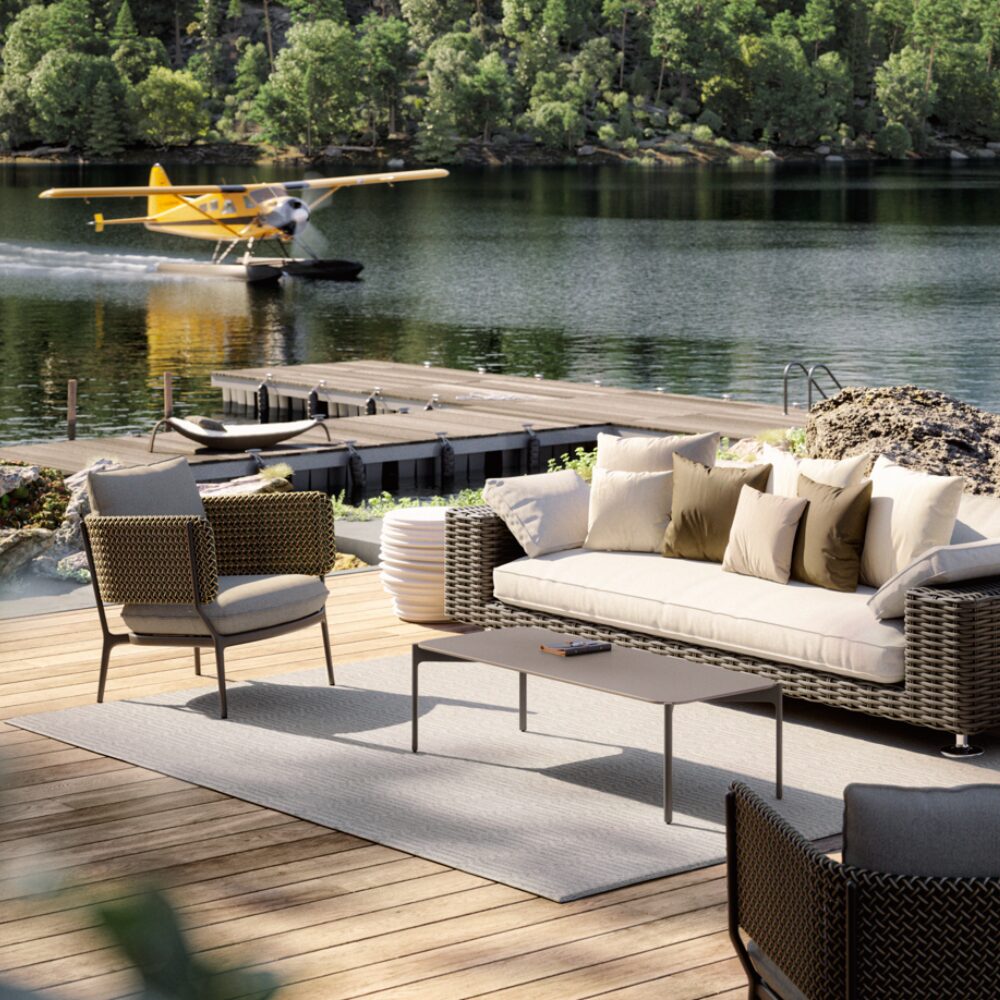 IZON RECTANGLE COFFEE TABLE By DEDON | Core Furniture Online