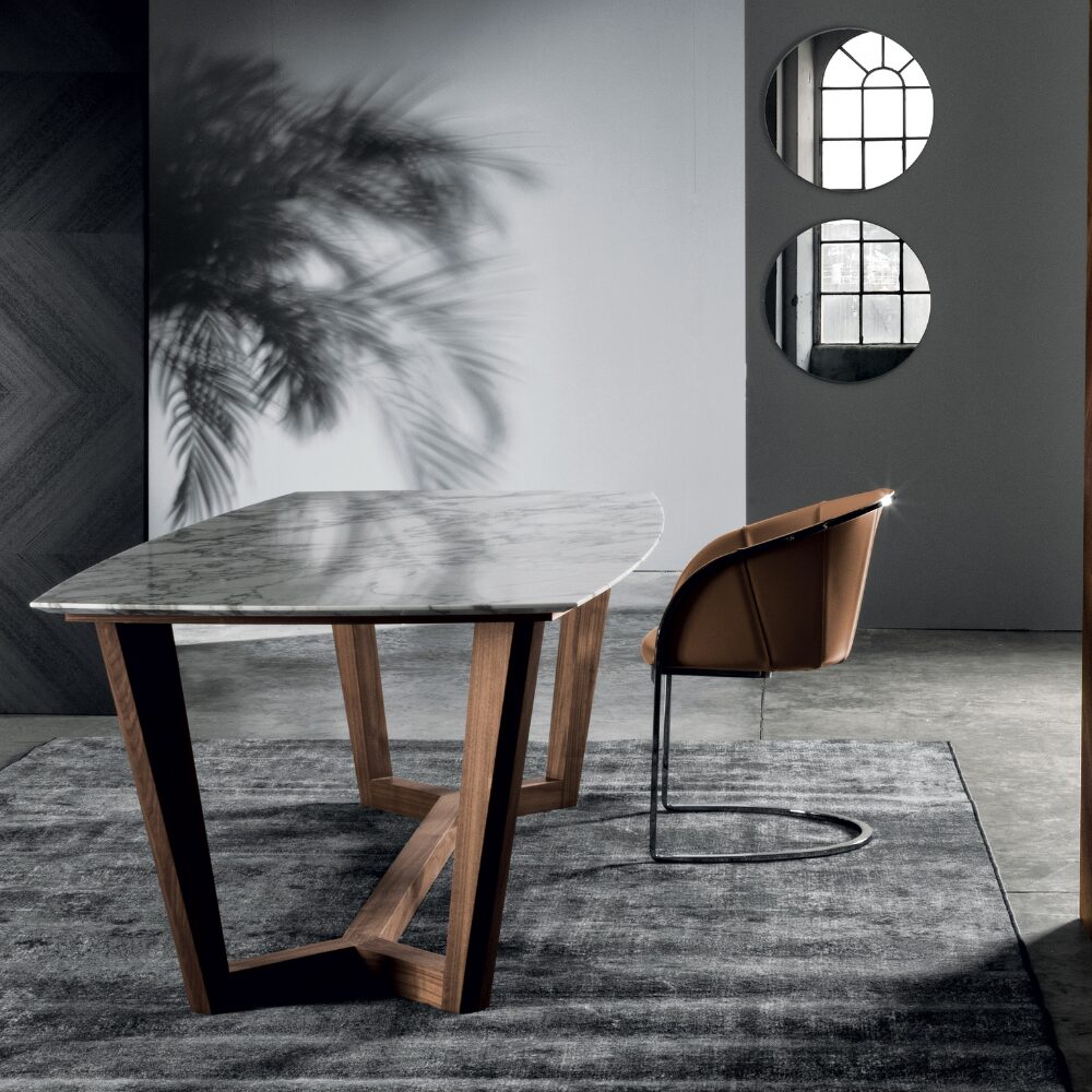 AURELIA DINING ARMCHAIR By Meroni & Colzani | Core Furniture Online