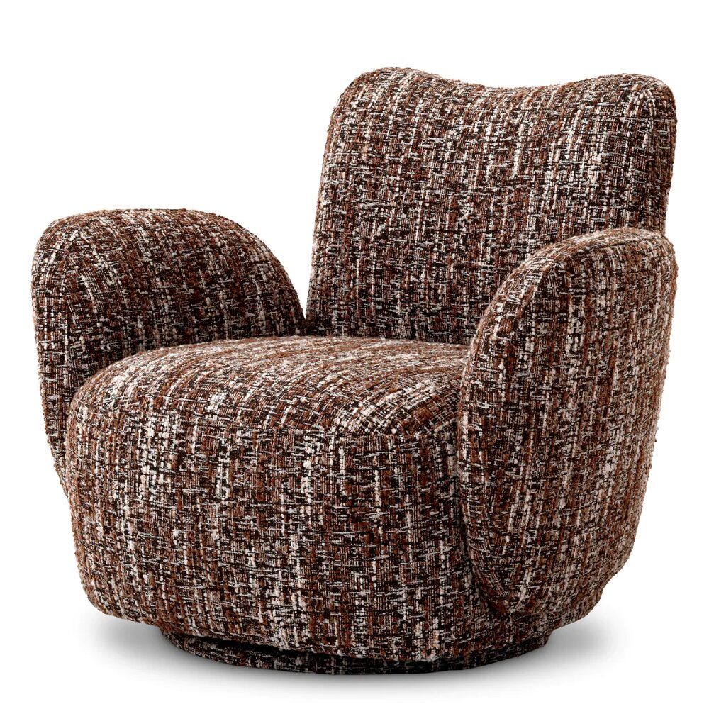 SWIVEL CHAIR MERIDA by Eichholtz | Core Furniture Online