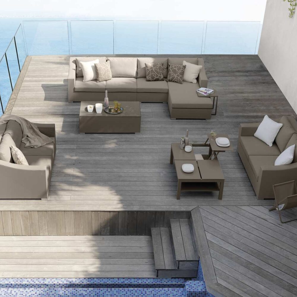 Chic small Opening Coffee Table | Talenti- Luxury Outdoor Furniture