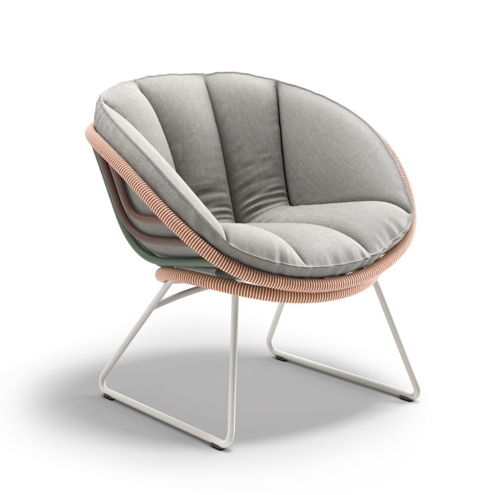 KIDA LOUNGE CHAIR WITH FULL CUSHION By DEDON | Core Furniture Online