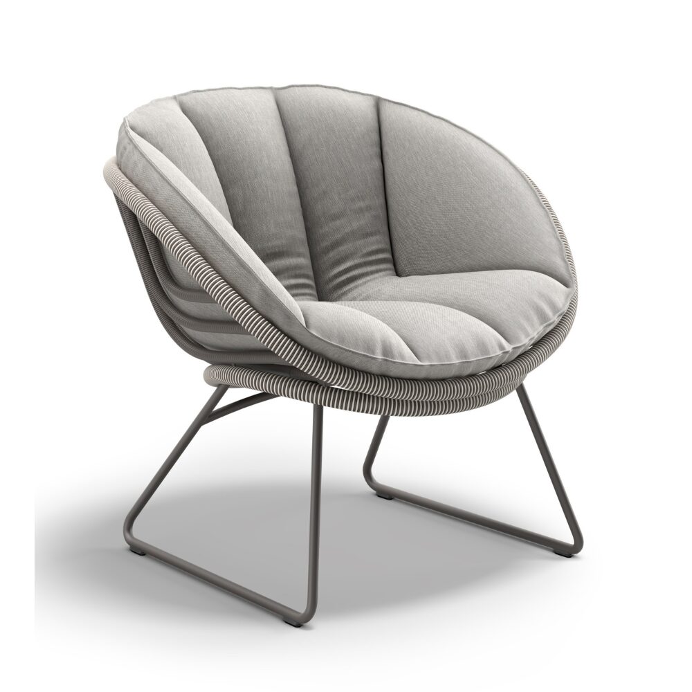KIDA LOUNGE CHAIR WITH FULL CUSHION By DEDON | Core Furniture Online