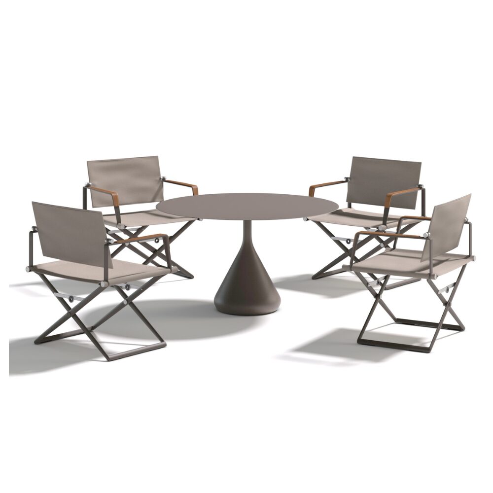 SATELLITE DINING TABLE ROUND LARGE By DEDON | Core Furniture Online